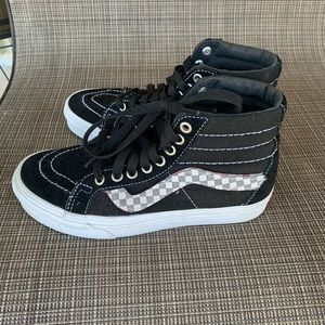 Vans | Shoes | Vans High Top Sk8hi Reissue Checkerboard | Poshmark
